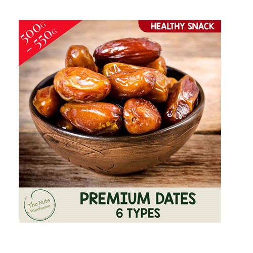 Premium Halal DATES 500-550gm Fresh Honey Dates | Shopee Singapore