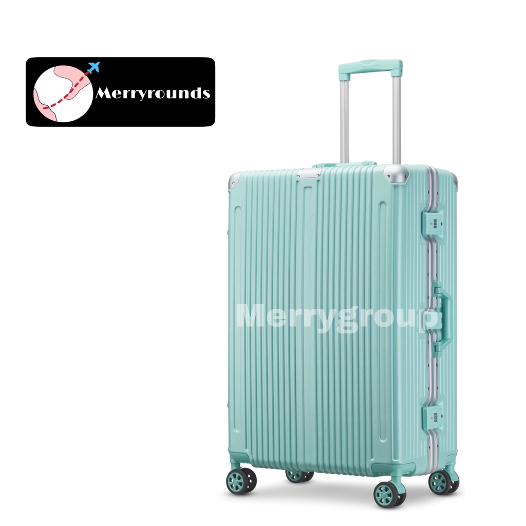 New Upgraded TSA Lock Alloy Frame Travel Luggage 20 24 26 28 Inch ...