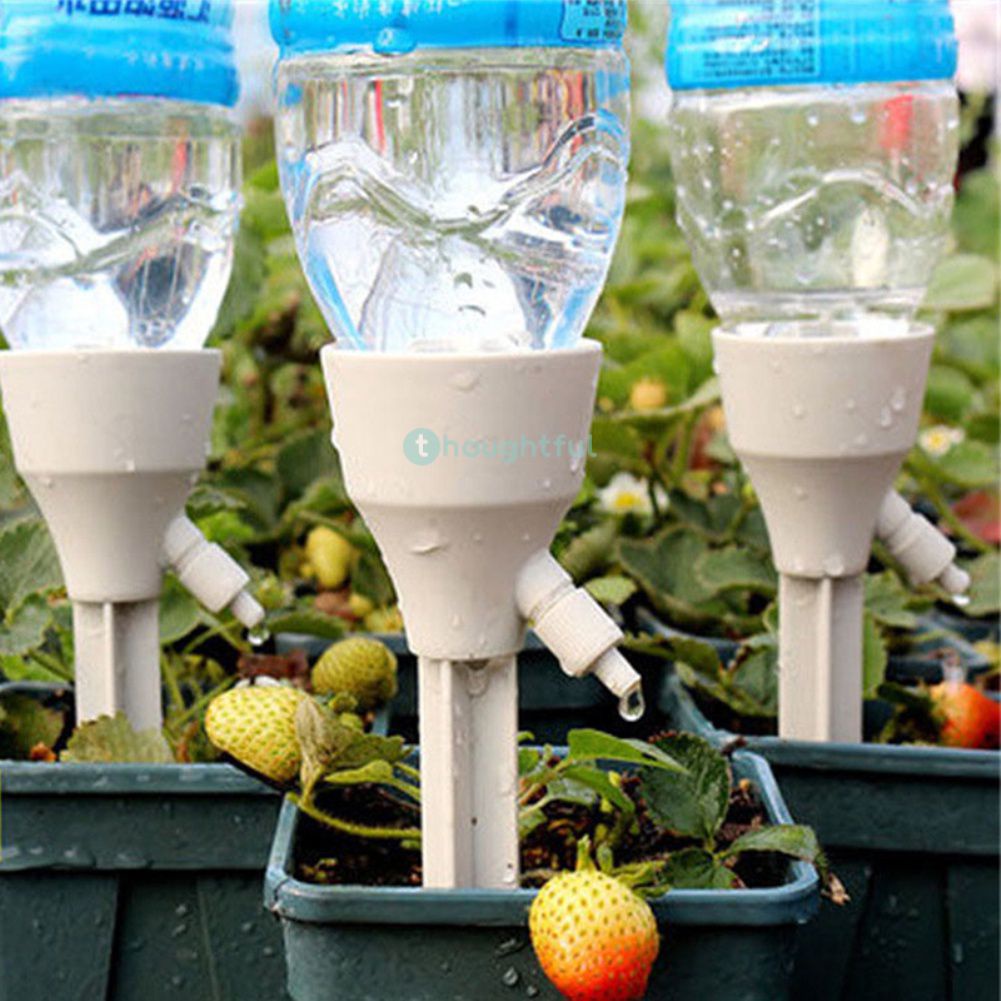 5pcs Adjustable Self Watering Spike Automatic Drip Irrigation System ...