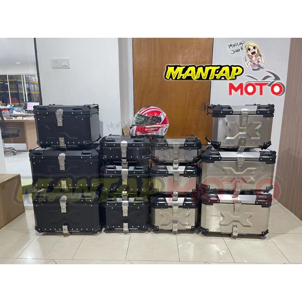 TOP BOX ALUMINIUM 2021 VERSION 2 X-SERIES 2021 & VERSION 1 (22L / 35L ...