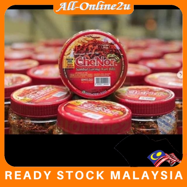 Che NOR Chili Crispy Fish BILIS | Shopee Singapore