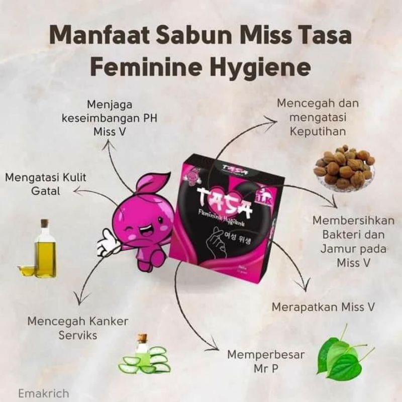 Miss Tasa Women's Cleanser Soap miss V kesed Soap | Shopee Singapore