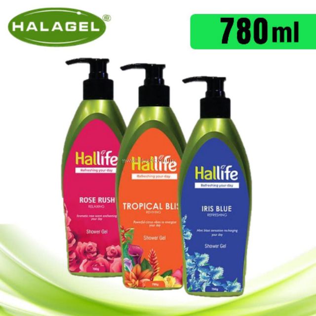 HALAGEL® Hallife Shower Gel/ Gel Mandian Hallife HALAGEL® 780ml ...
