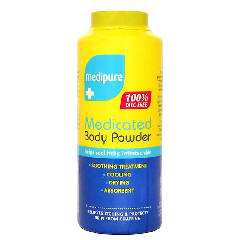 💯🔥MEDIPURE 100% Talc Free Medicated Body Powder 200g (Relieves ...