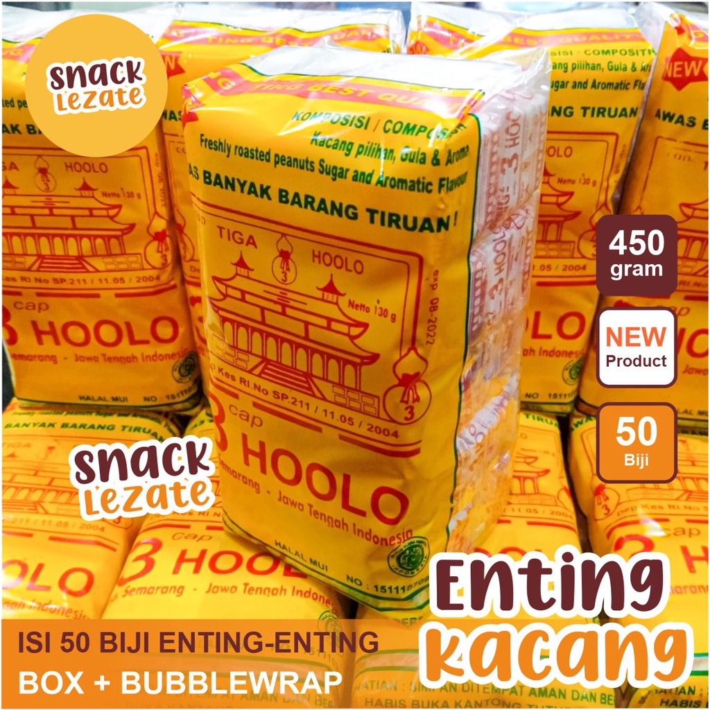 Enting Gepuk Cap Klenteng 3 Hoolo Salatiga Contains 50 Seeds / Enting ...