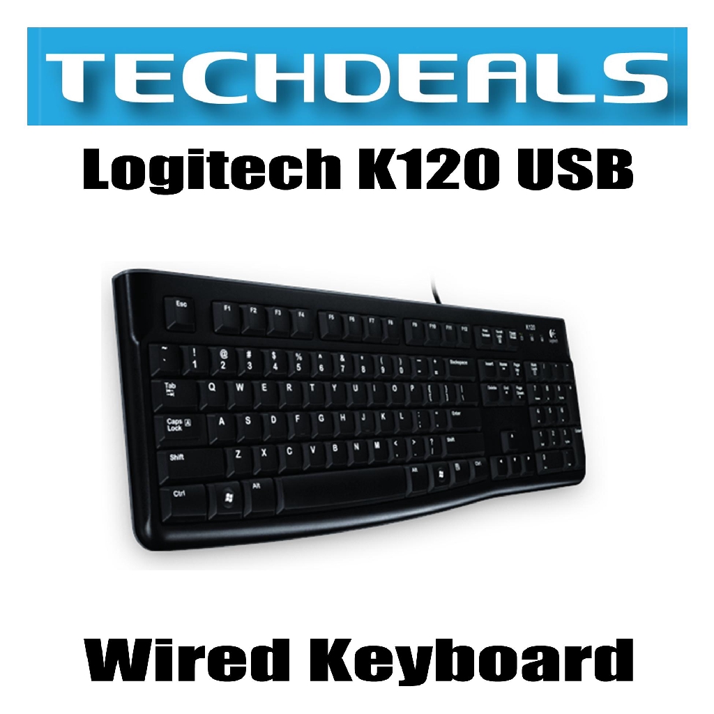 Logitech K120 USB Wired Keyboard | Shopee Singapore
