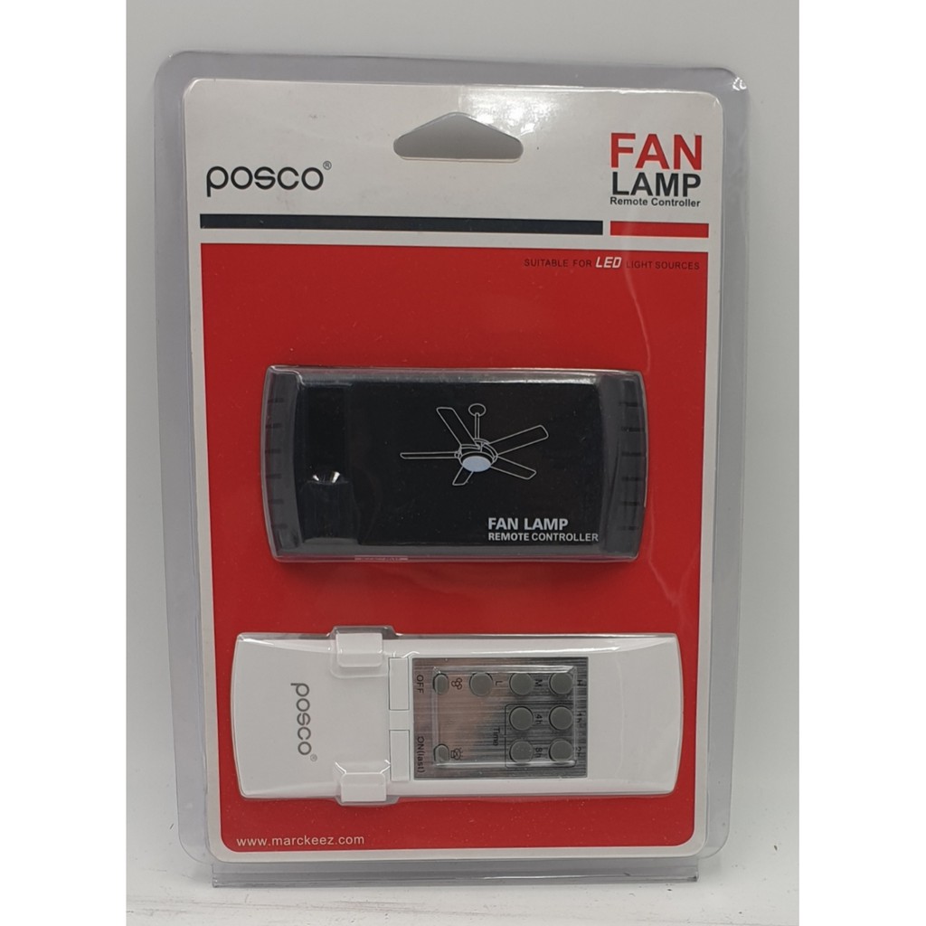 POSCO FAN & LAMP REMOTE CONTROLLER | Shopee Singapore