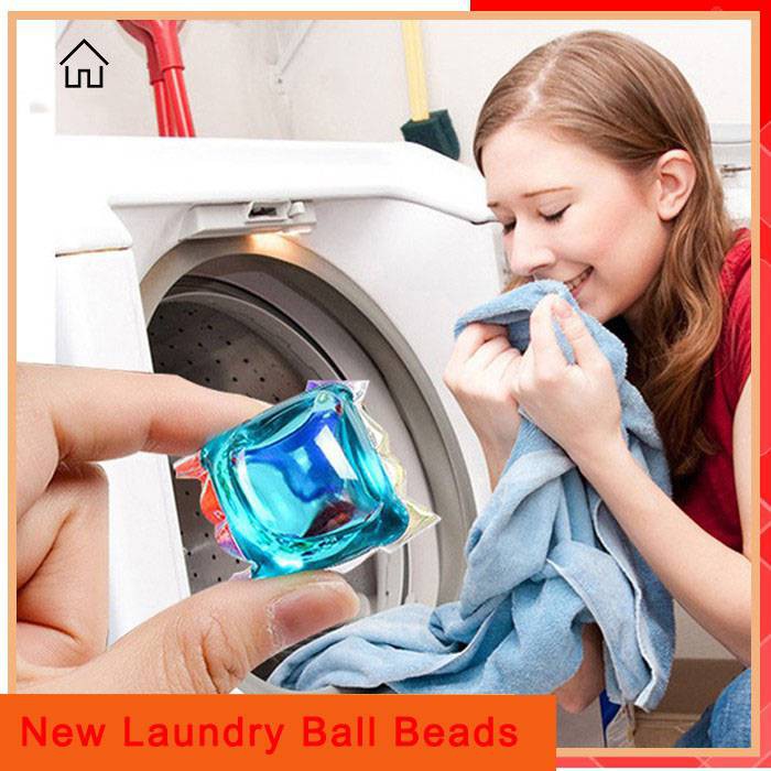Stock Laundry Ball Beads Laundry Gel Stains Film Bead Ball Capsules ...