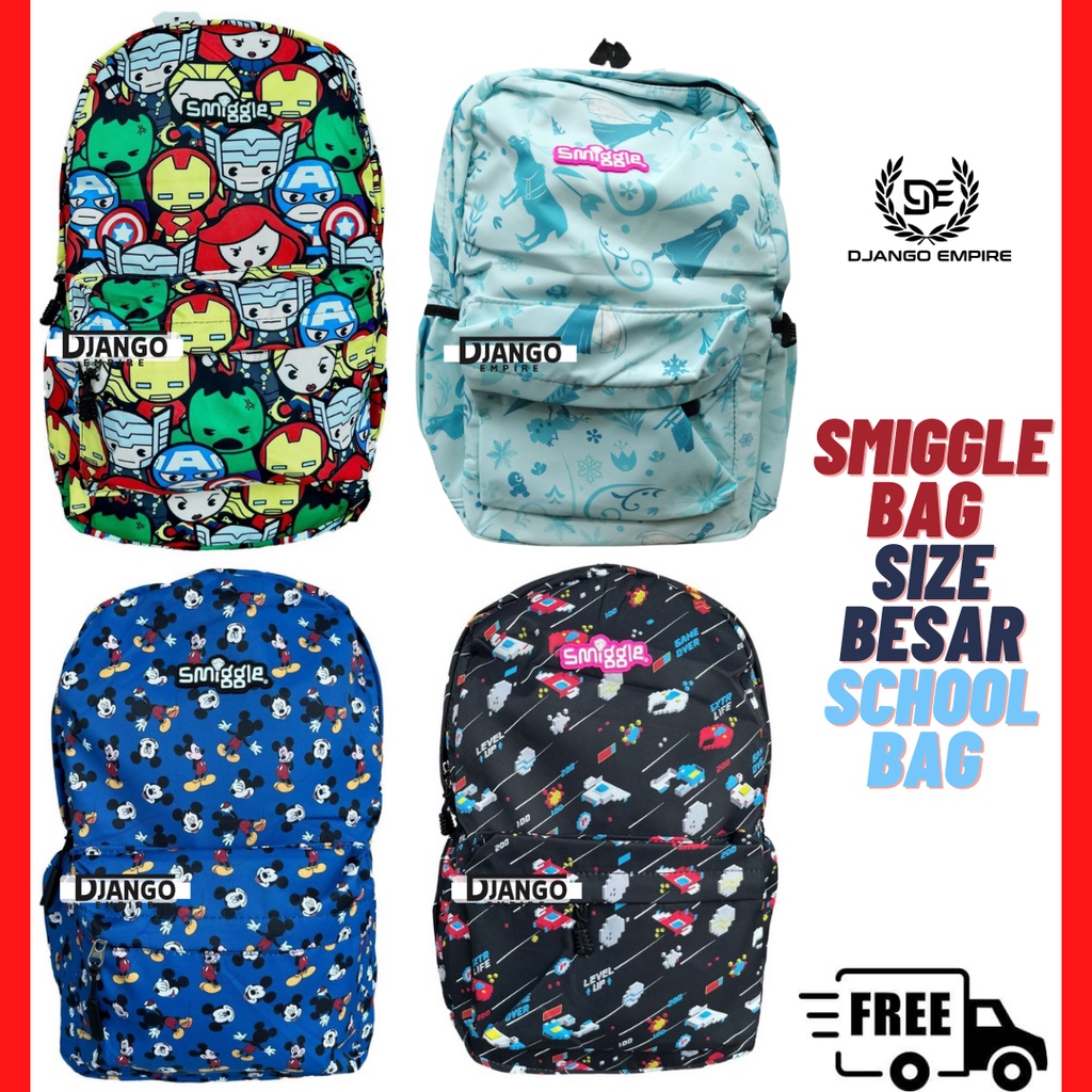 Smiggle Bag Beg Smiggle Backpack Simpson Cartoon Pony Unicorn Backpack ...