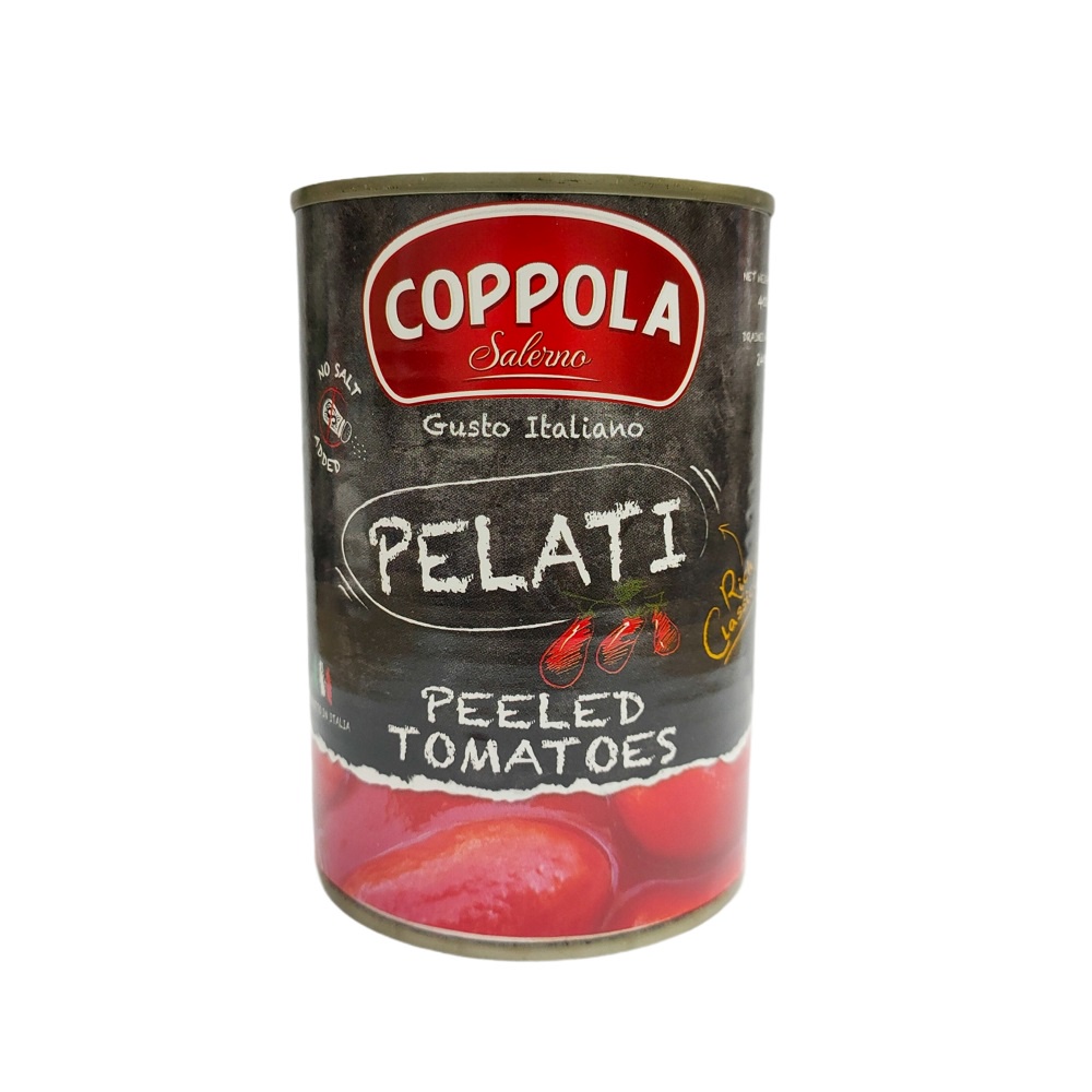Coppola Italian Pelati Peeled Plum Tomatoes 400gm | Shopee Singapore