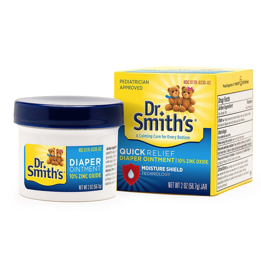 Dr. Smith Baby Diaper Rash Cream [56.7g] ️ Ointment ️ [RESULTS IN 1 USE ...