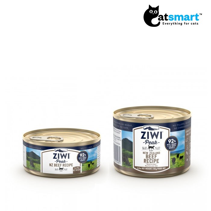 Ziwi Peak NZ Beef Recipe 85g/185g (24 cans) | Shopee Singapore