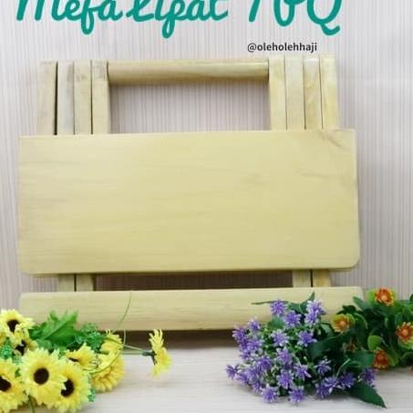 Tpa Plain Wood Folding Table / Folding Study Table / Rehal Quran ...