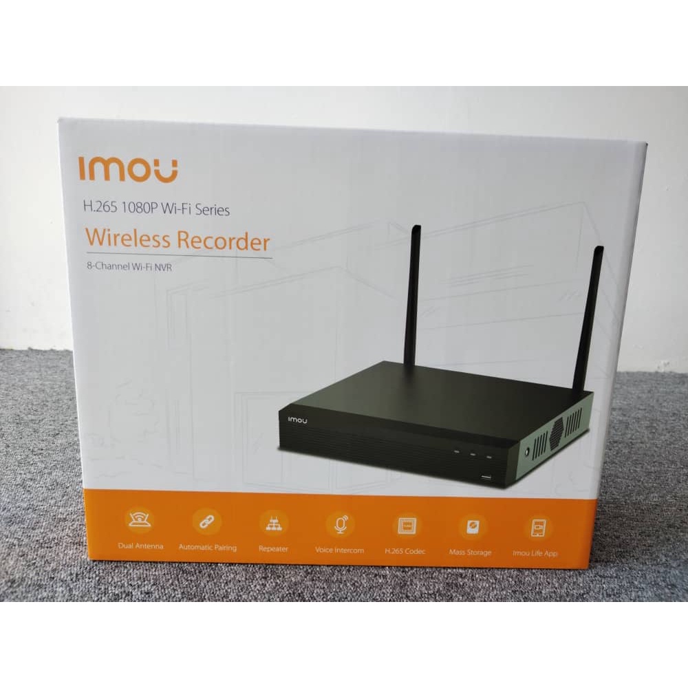 IMOU 8CHANNEL WIFI NVR RECORDER | Shopee Singapore