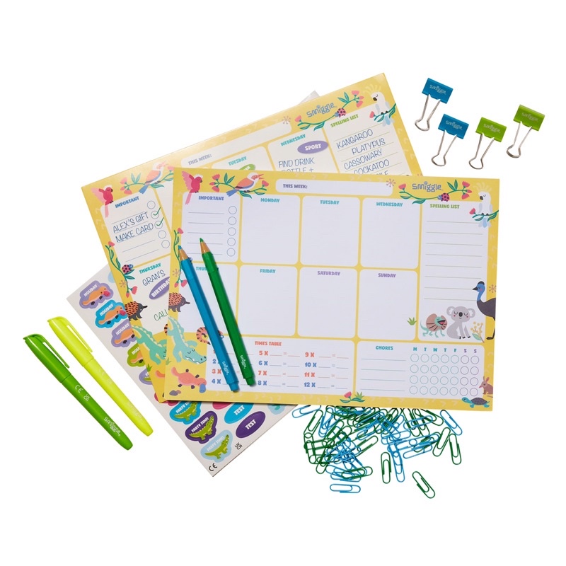 SMIGGLE DESKTOP STATIONERY GIFT PACK | Shopee Singapore
