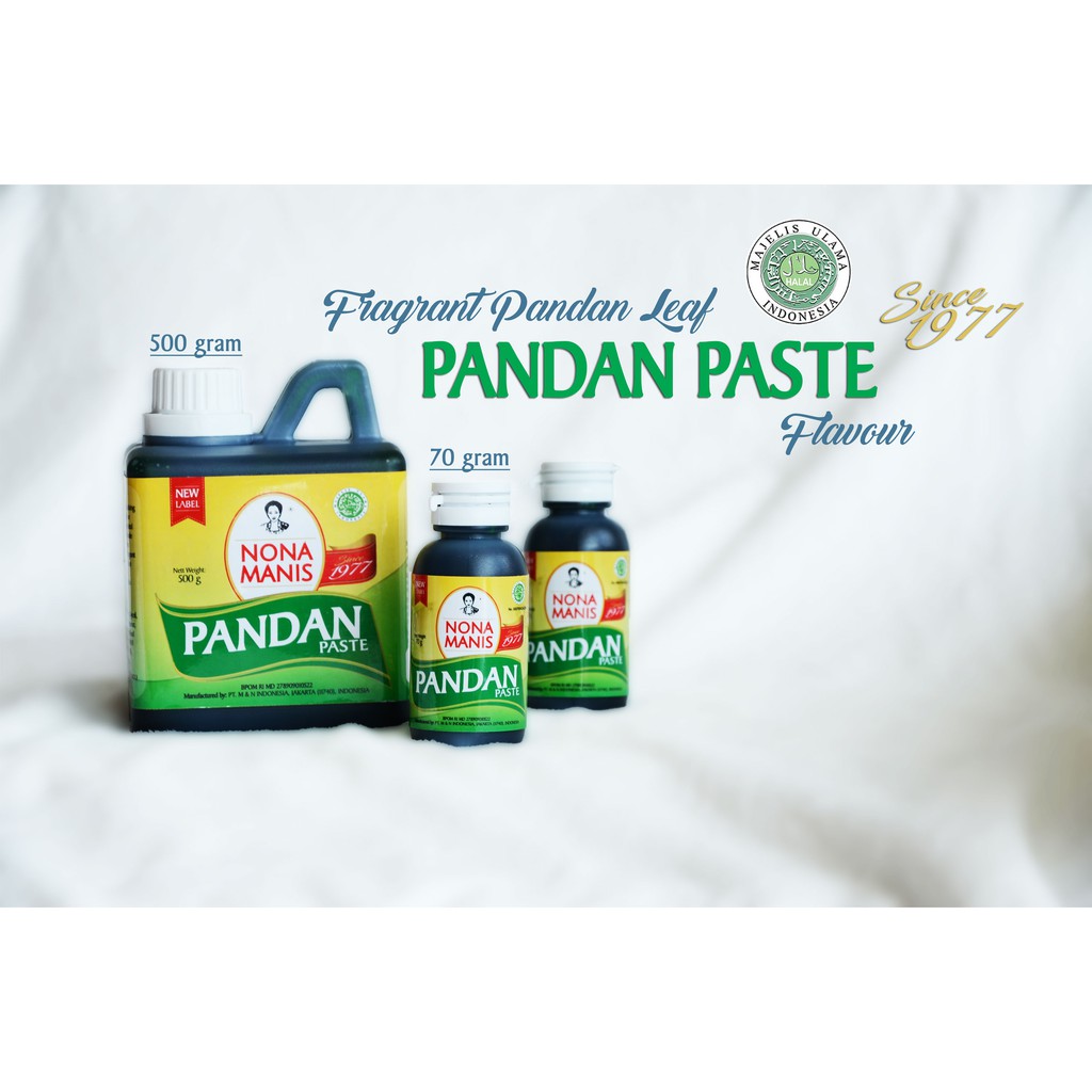 Pandan Flavour Paste (NONA MANIS) - 70 gram [HALAL] | Shopee Singapore