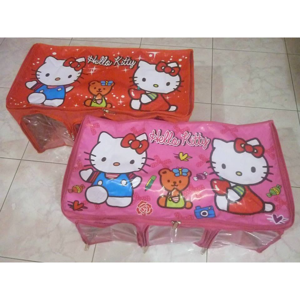 Hello Kitty Clothes Organizer Large Character (Box for storing Clothes ...