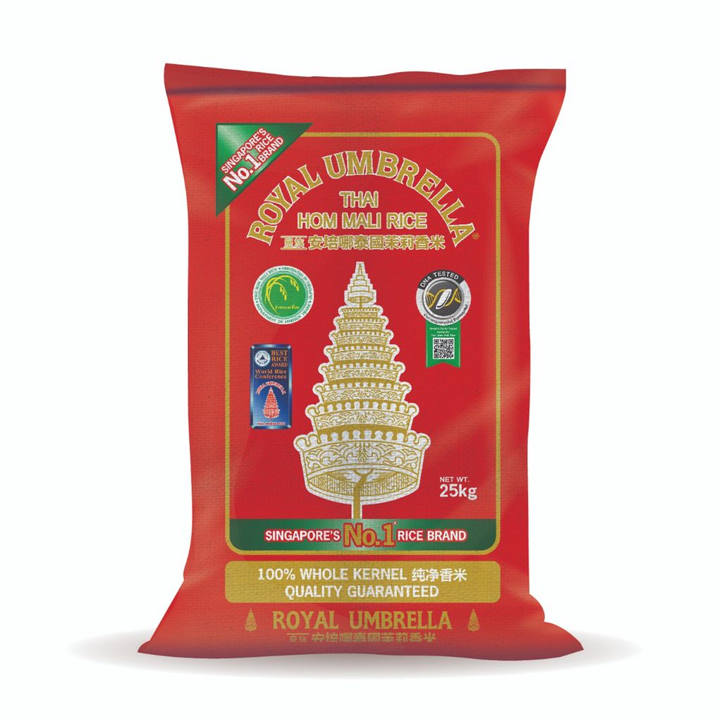 Royal Umbrella Fragrant Rice 25Kg | Shopee Singapore