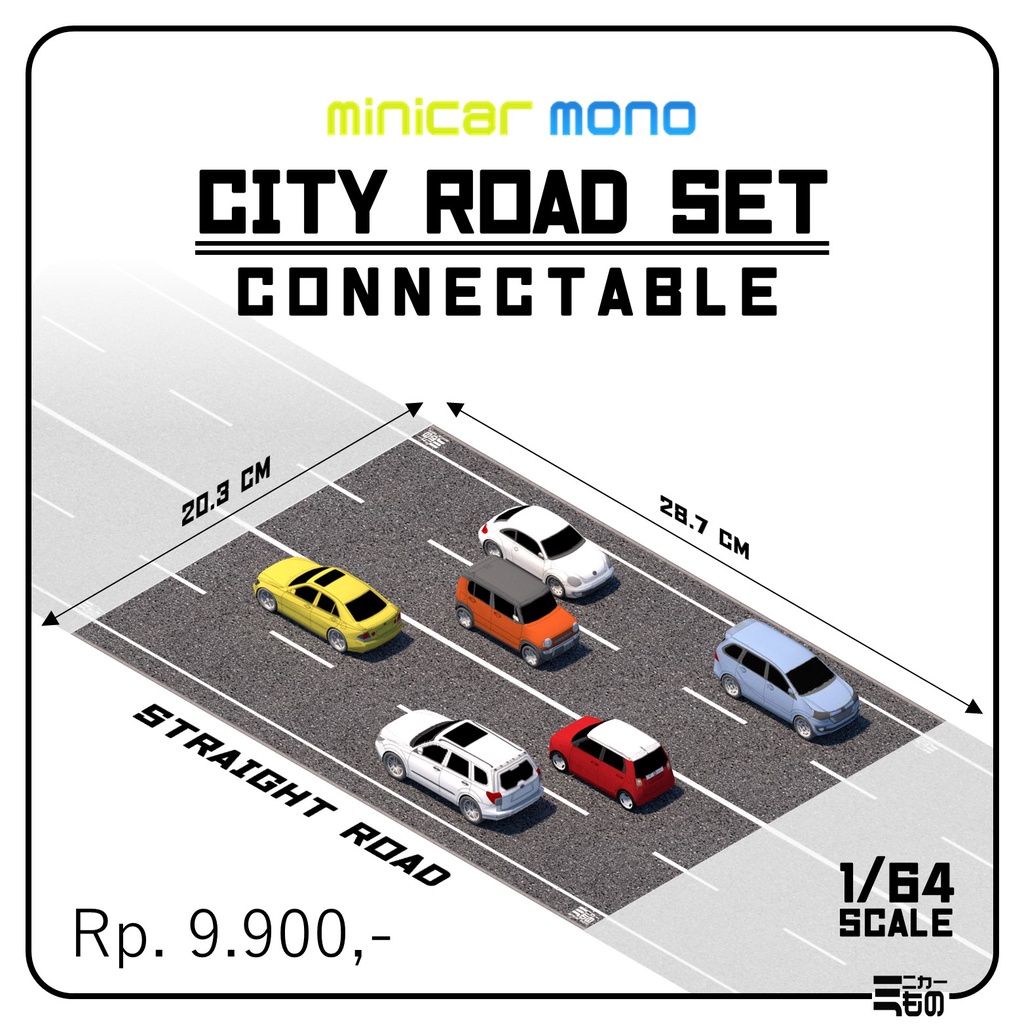 Diorama Sheet City Road Set | Shopee Singapore