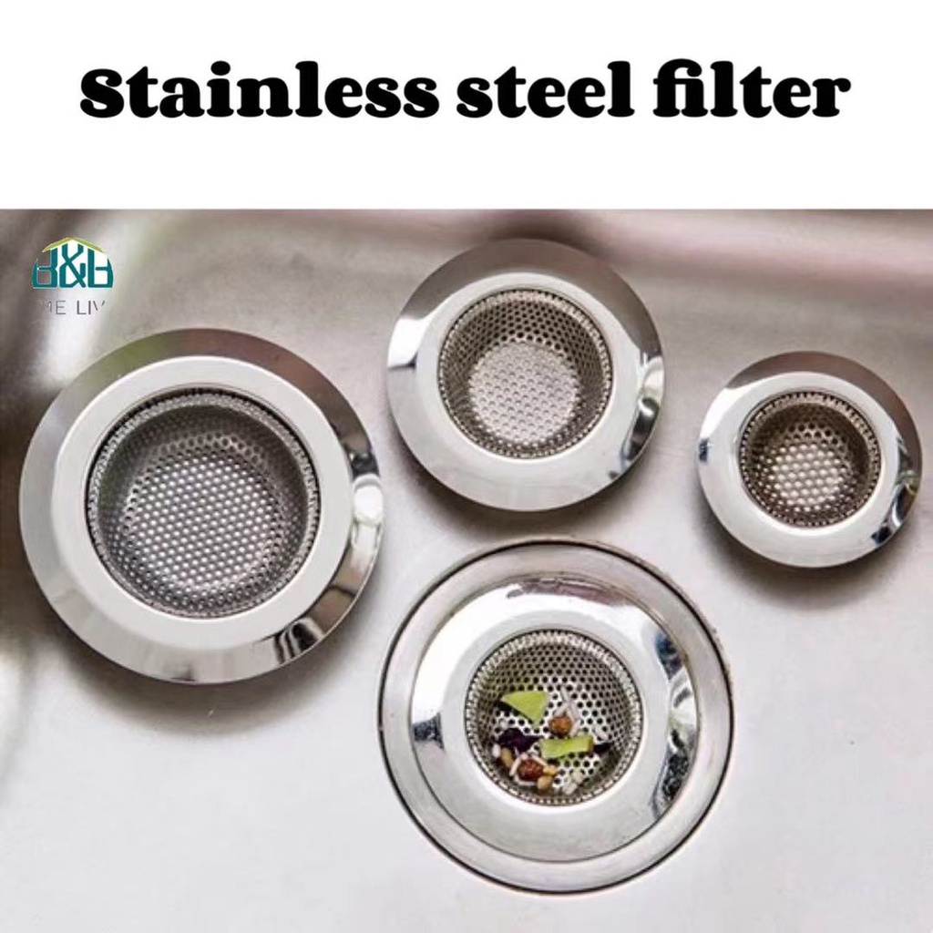 Penapis Sinki Keluli Premium Stainless Steel Sink Filter 5.5/7/9/11.2cm ...
