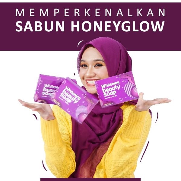 Sabun Honey Glow Honey Glow Wajah Baru, Honey Glow Beauty Soap, Honey ...