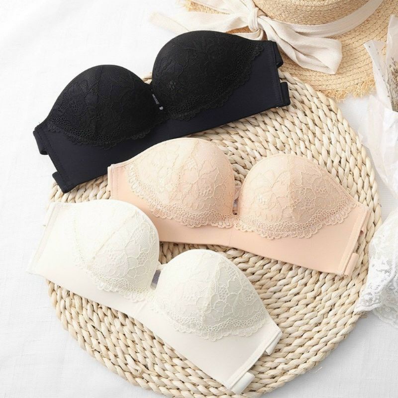 Wireless cleavage-creating bra that can be worn in all ways | Shopee ...