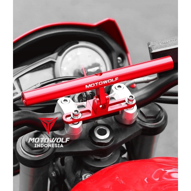 Motowolf CNC Aluminum Motorcycle Handlebar Extender Bracket 3513 ...