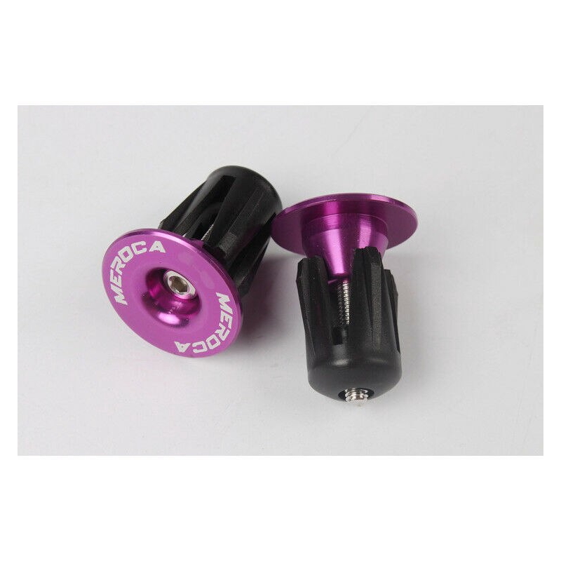 MEROCA 1pair Bike End Plugs MTB Bike Handle Bar Plug End Cap Bicycle ...