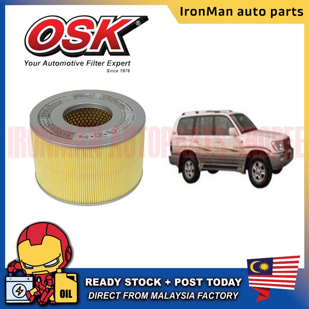 OSK AUTOMOTIVE CAR REPLACEMENT PARTS AIR FILTER TOYOTA LAND CRUISER ...