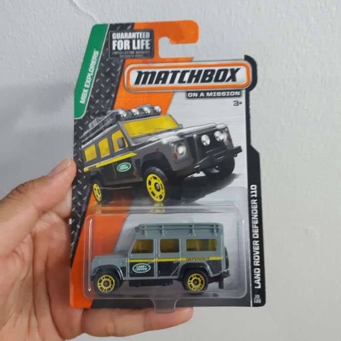Matchbox Land Rover Defender 110 Ash | Shopee Singapore