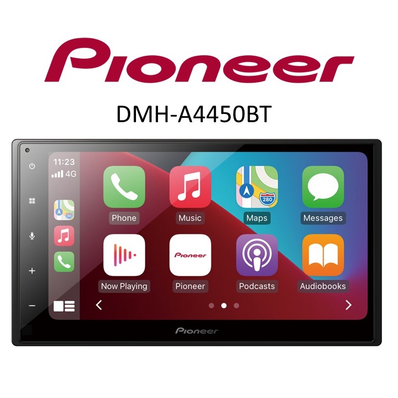 Pioneer DMH-A4450BT 6.8″ Capacitive Touch-screen Multimedia Receiver ...