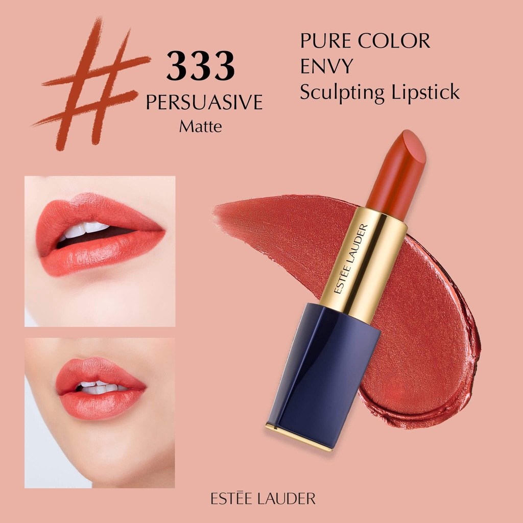 Estee Lauder Lipstick Pure color Envy 420 Rebellious Rose / 333 ...