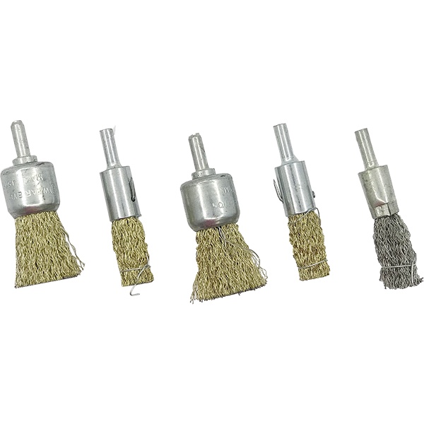 [SG STOCK] END BRUSH Wire Steel Rotary Round Rust Scale Abrasive For ...