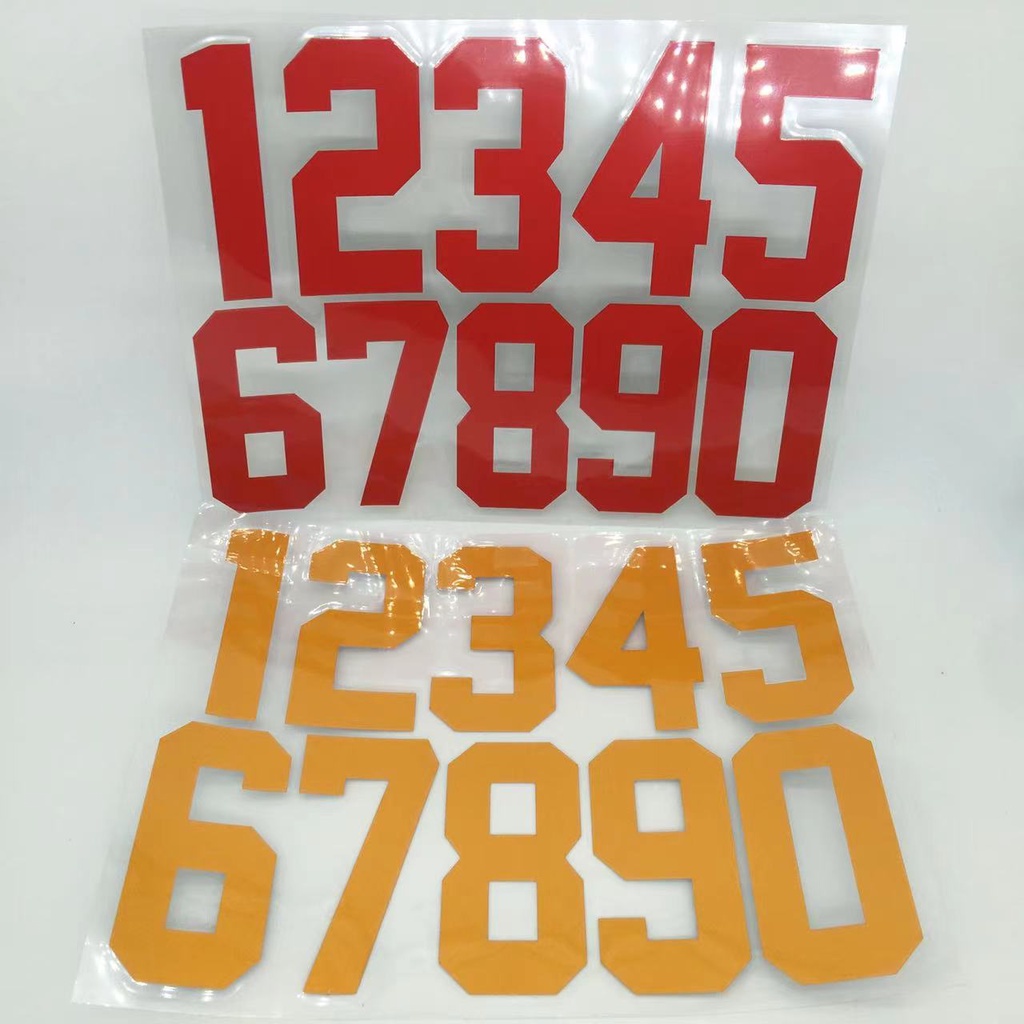 10pcs Car Reflective Letter Vinyl Sticker Home Self Adhesive DIY ...