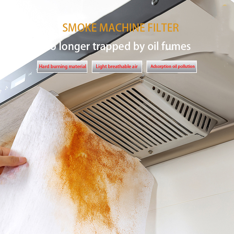 12pcs/set Grease Filters Paper / Universal Cooker Hood Home Restaurant ...