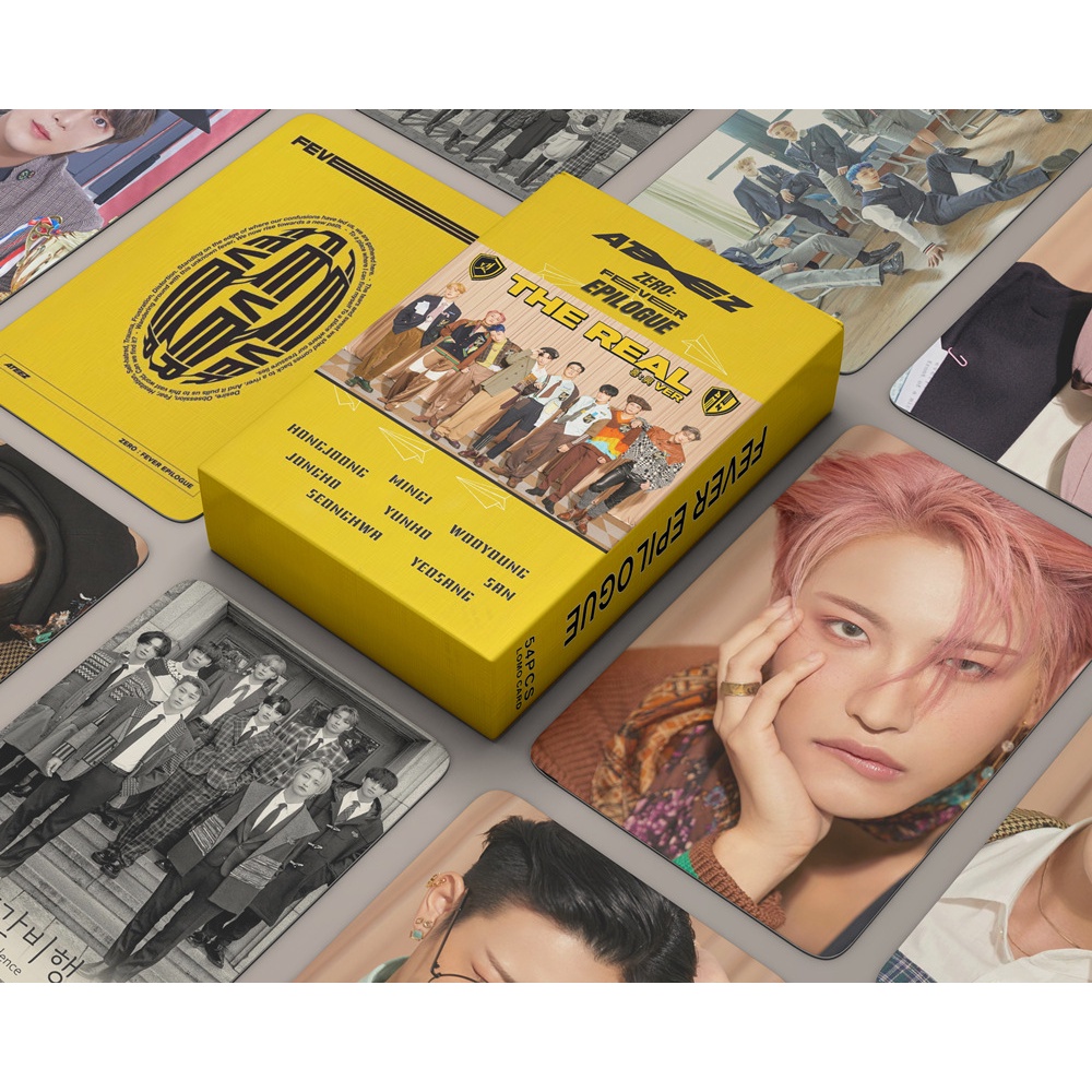 54pcs/box ATEEZ Photocards 2022 ZERO : FEVER EPILOGUE Album LOMO Card Postcard (READY STOCK ...