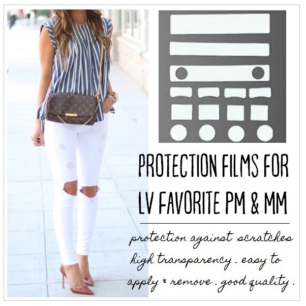 Hardware stickers / Protection Films (Full Set) for LV Favorite PM and ...