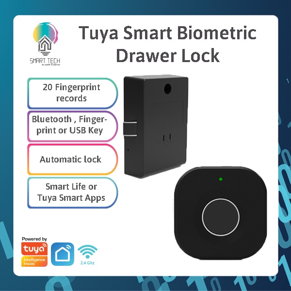 (Local Stock) Tuya / Smart life Smart Fingerprint Bluetooth smart ...