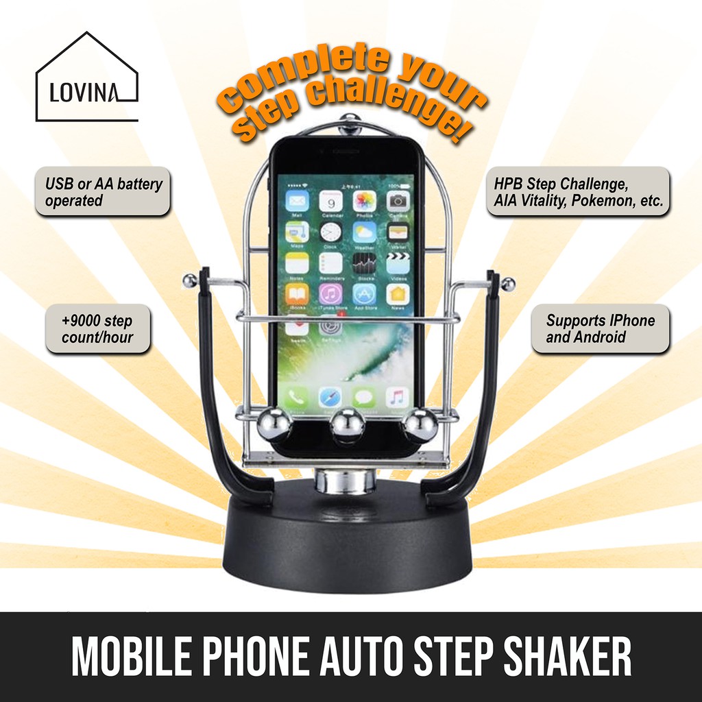 [LOCAL SELLER] Auto Step Shaker Rocker Clocker for Mobile Phone Tracker ...