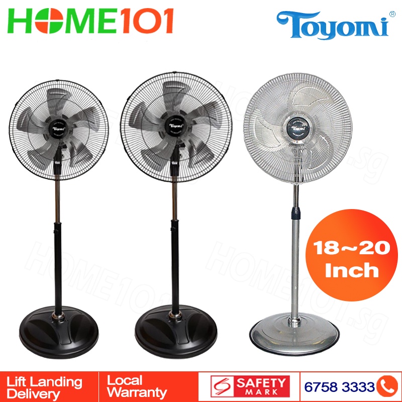Toyomi High Velocity Stand Fan 18 - 20" PSF 1860 || PSF 1870 || PSF ...
