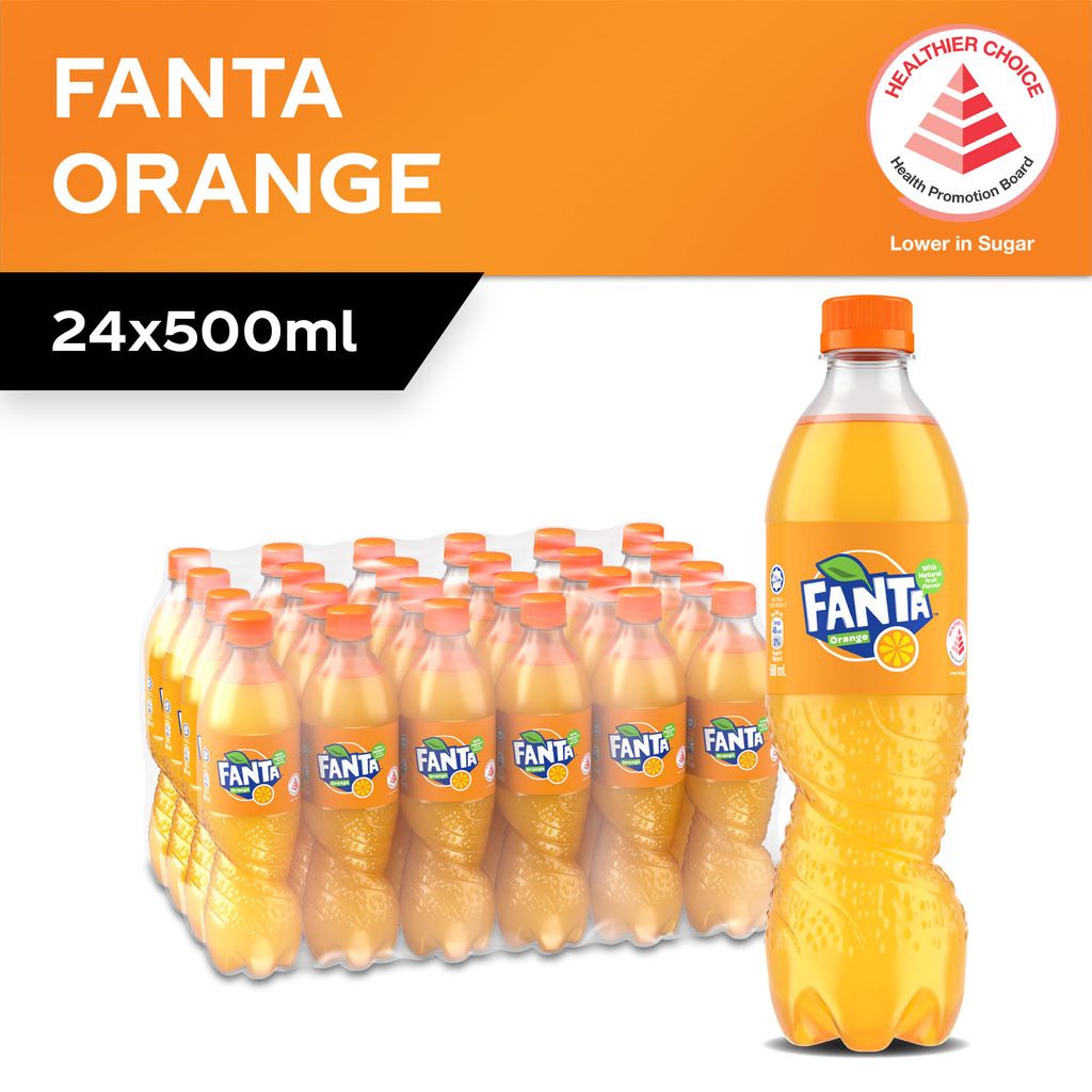 Fanta Orange (24 x 500ml) | Shopee Singapore