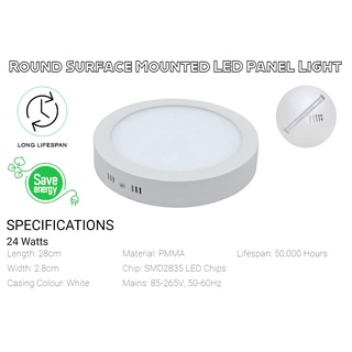 💥Newest Surface Mounted Led Panel Light 6w 12w 18w Round Square LED ...