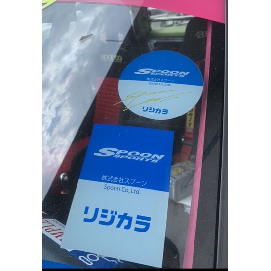 Spoon Sports/Mugen Power Rigid Collar Window Sticker | Shopee Singapore