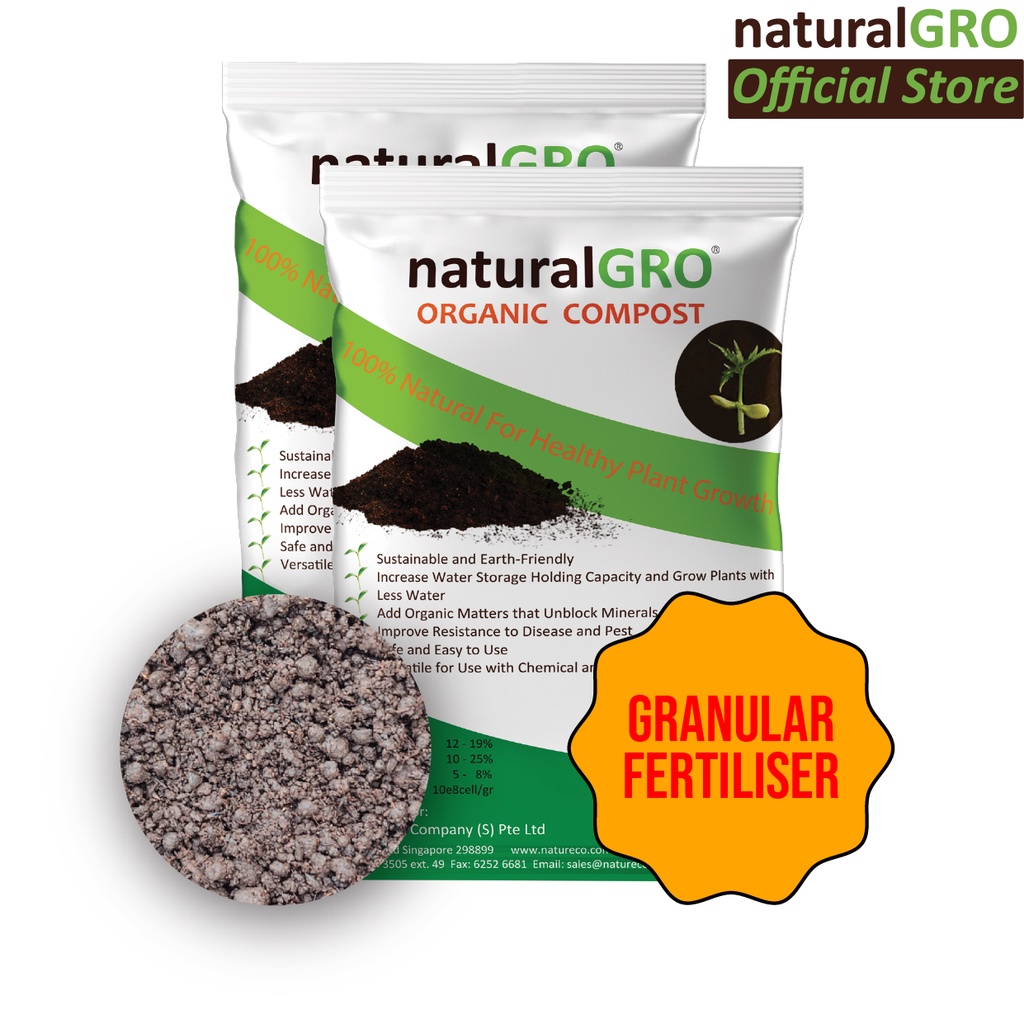 [Premium Compost Value Combo] naturalGRO Organic Compost [1/5KG ...