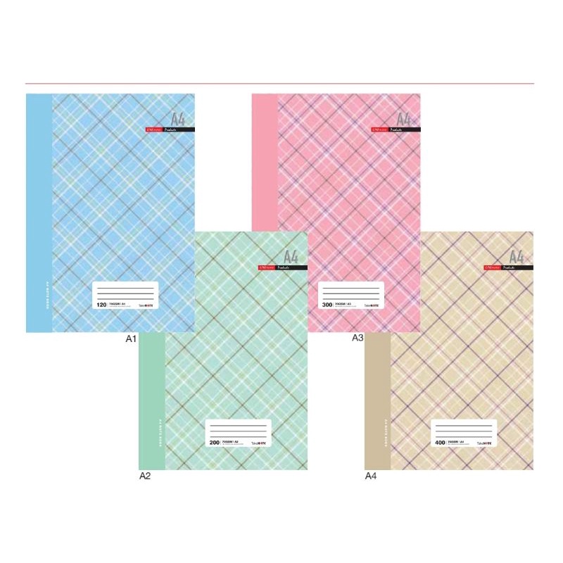 Uni Paper Take Note-Note Book A4 size 70gsm | Shopee Singapore