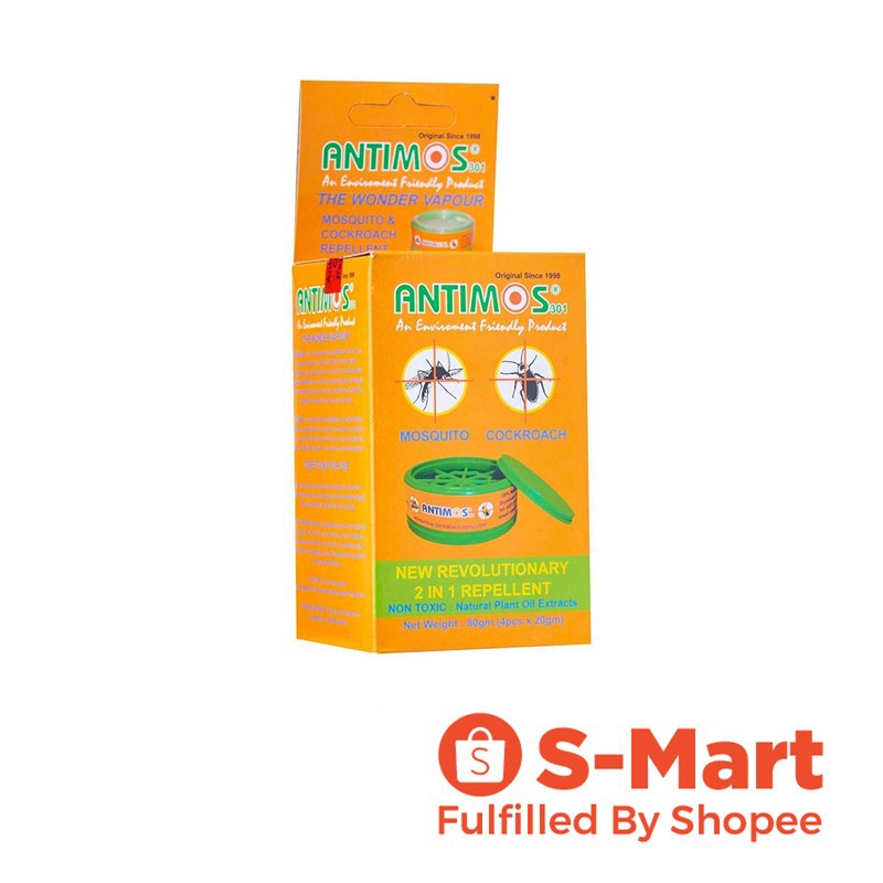 Antimos Repellent, Pack of 4 - By Medic Marketing | Shopee Singapore