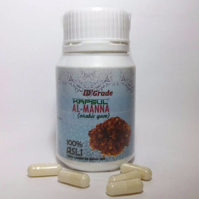 Al-manna Capsules (Arabic Gum) | Shopee Singapore