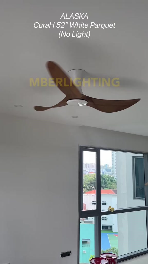 [Real reviews]ALASKA BuraH / CuraH Designer Ceiling Fan 43/52" with ...