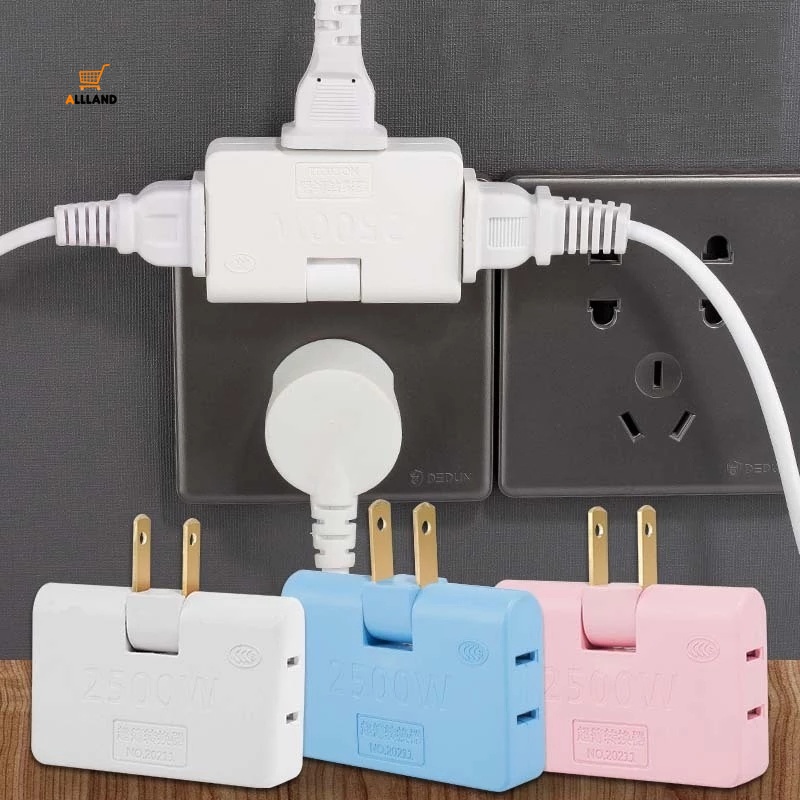 180 Degree Rotatable Plug Converter/ Multi Plug Mini Slim Folding ...