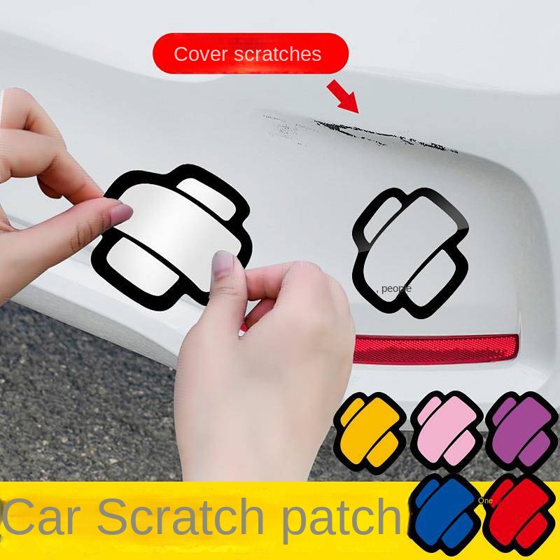 Creative Patch Cover Scratches Bumper Stickers Band-Aid Gas Tank Decals ...